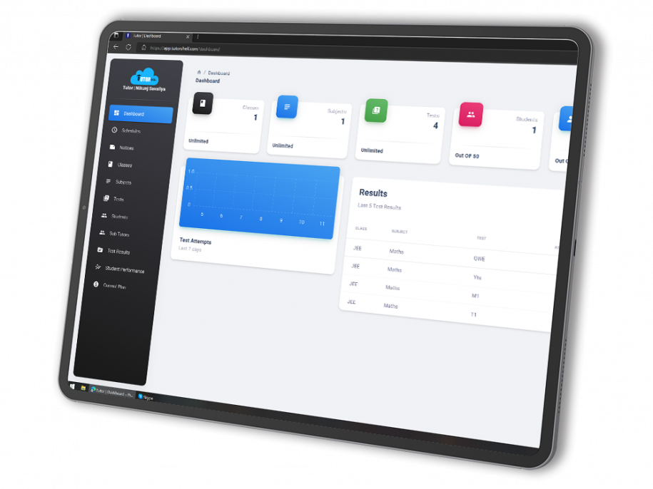 TutorShell: Tutor Management Software | Free 3 Months Trial - Tutorshell.com